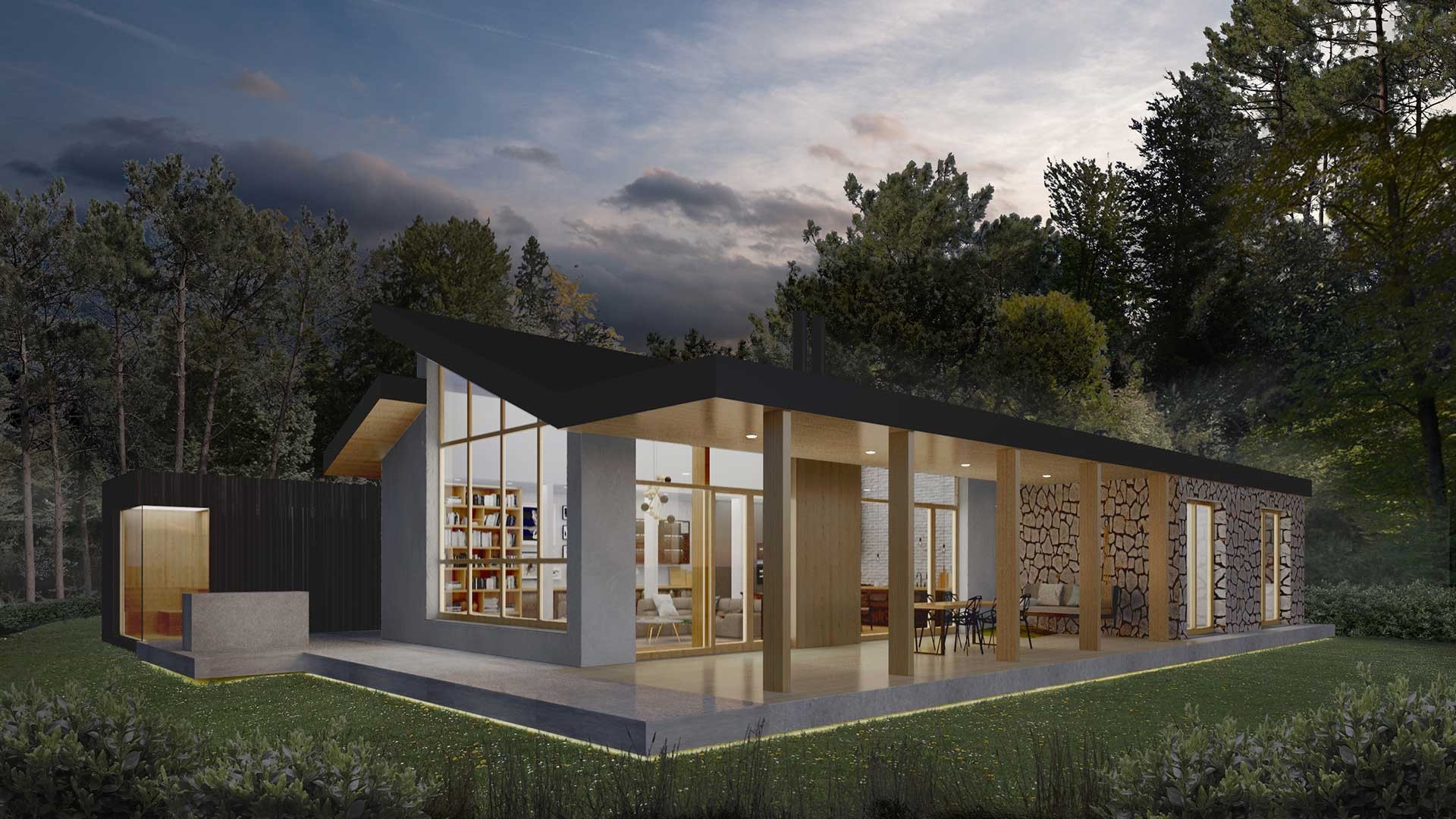 LESENE HIŠE WUD - Moja SLOVENIJA